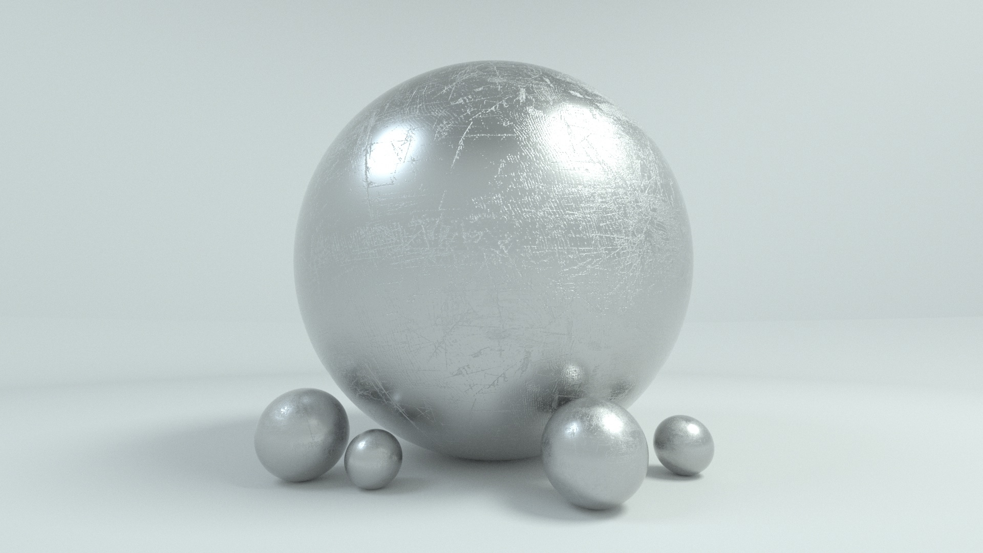 modelo 3d 11 Chrome Materials for C4D Octane render Texture ...