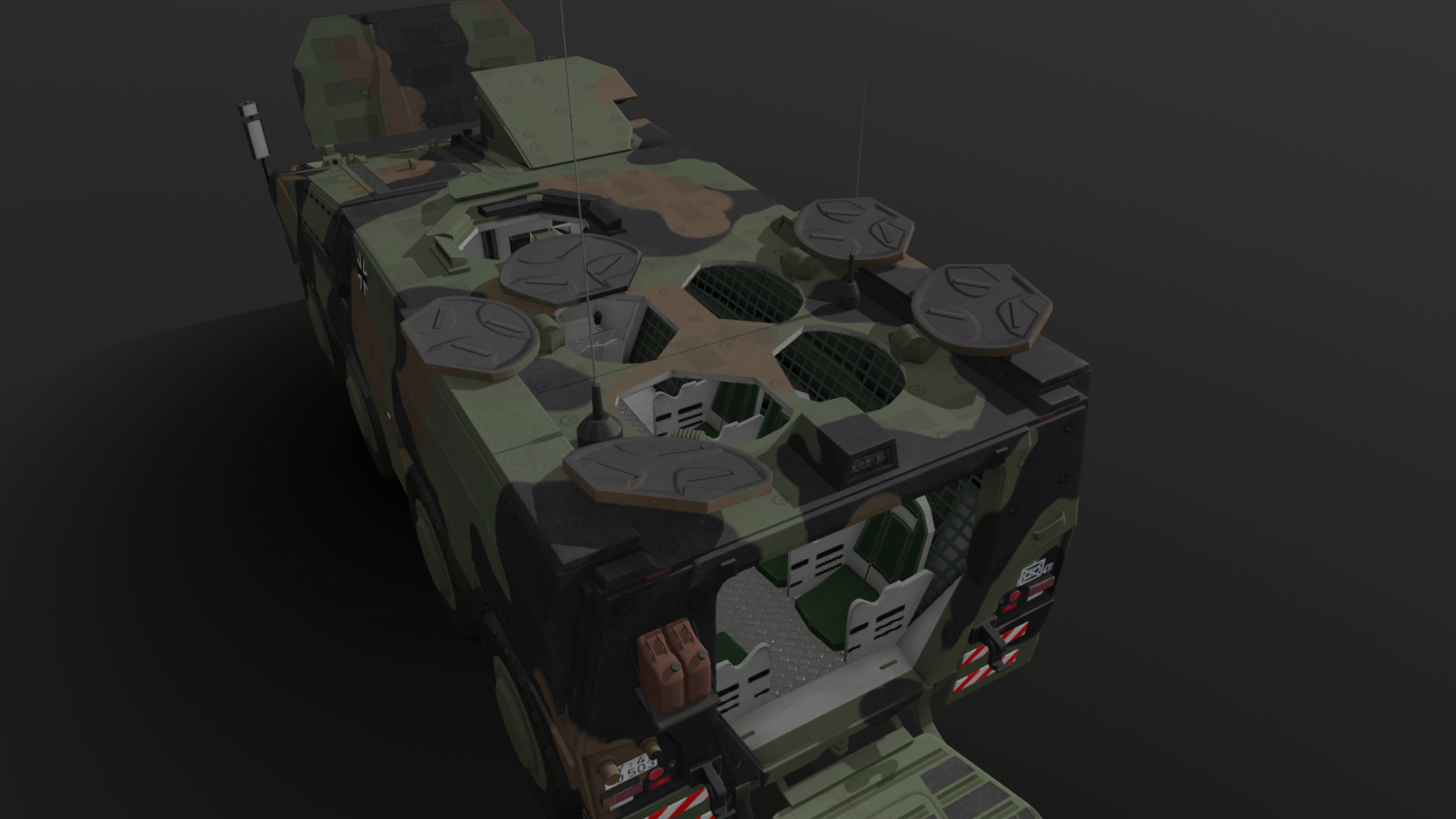 Gtk boxer modification 3D - TurboSquid 1346601