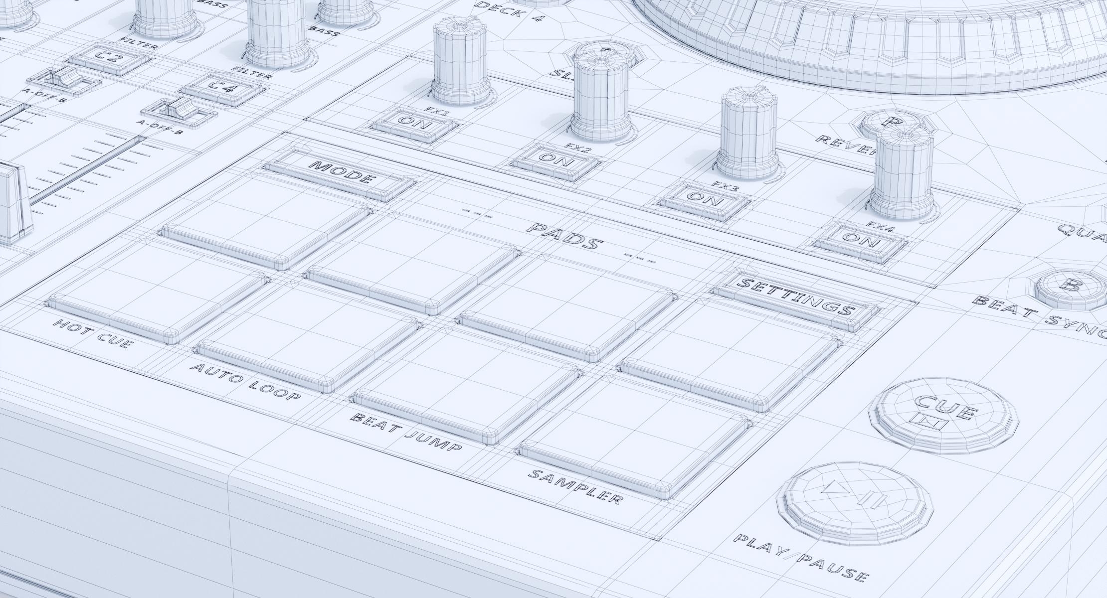 Dj set model - TurboSquid 1346661