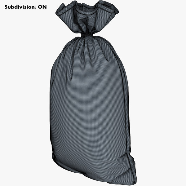 3D sack v 2 - TurboSquid 1346676