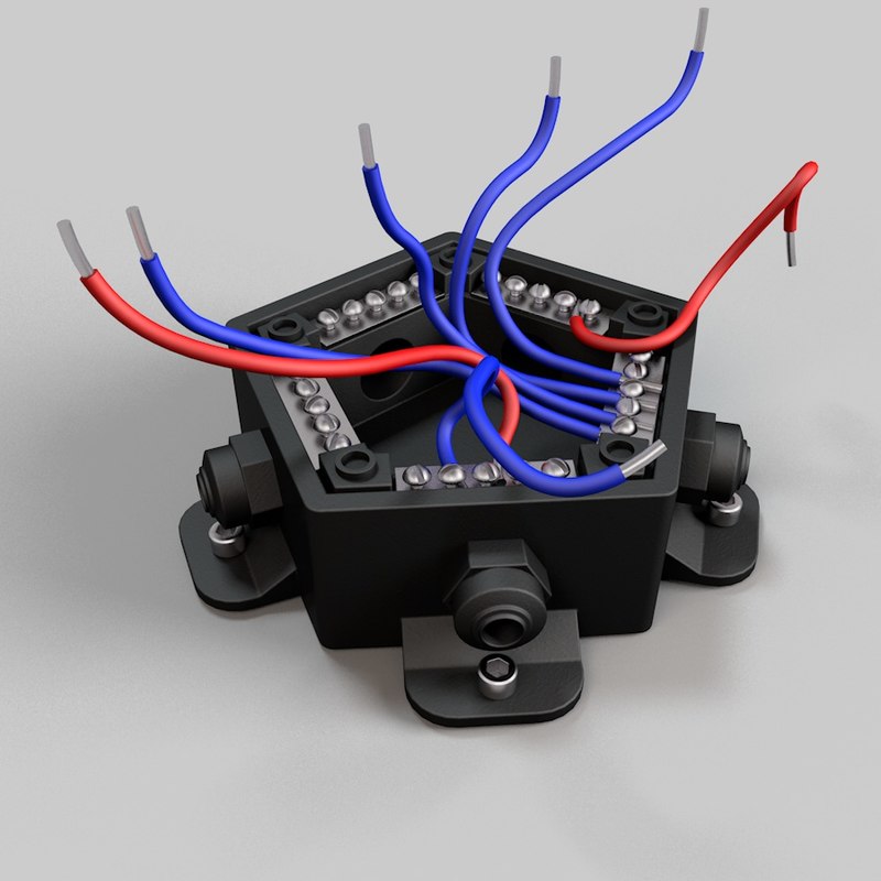 3D electric circuit box - TurboSquid 1346715