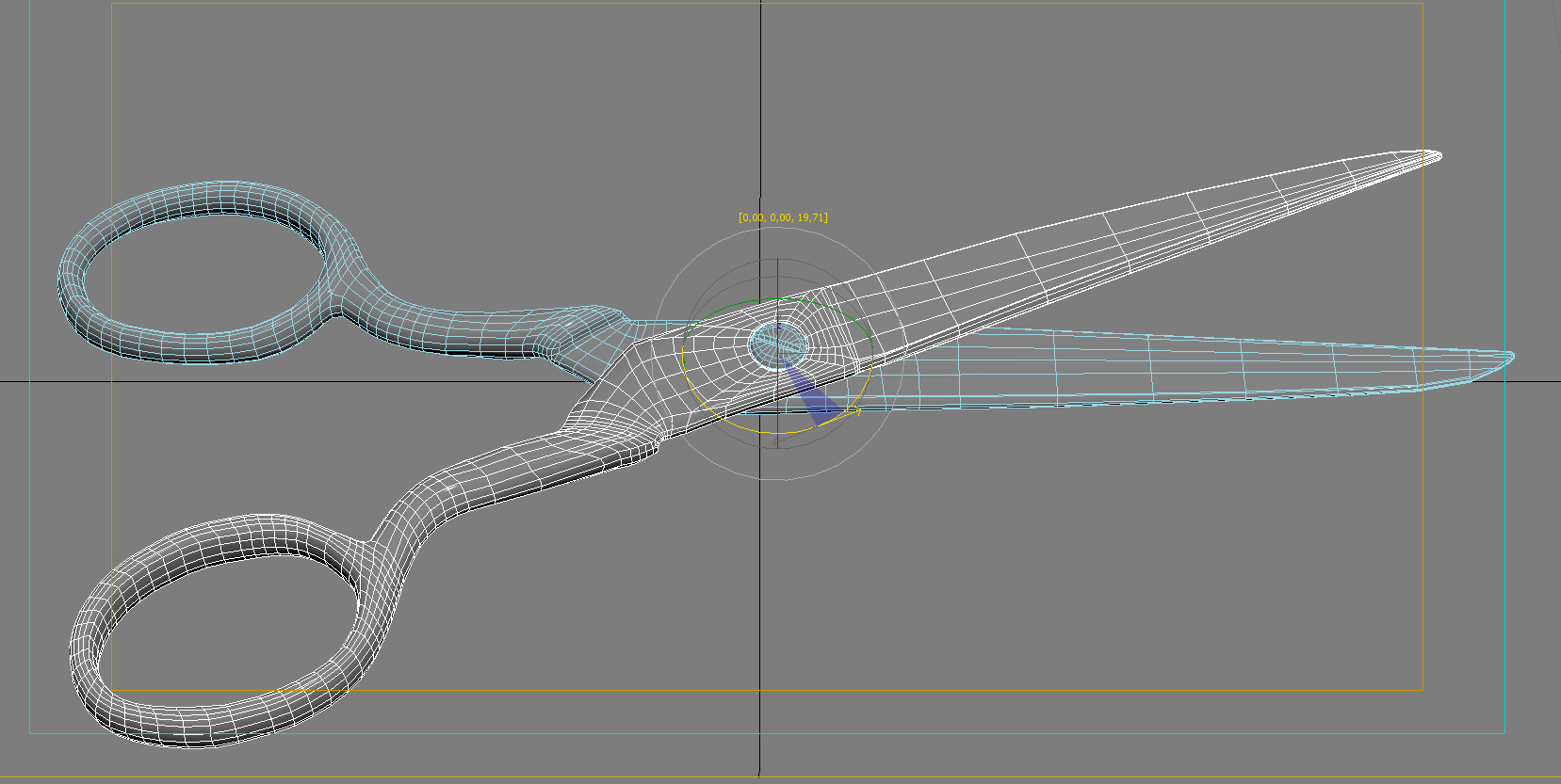 3D model steel scissors - TurboSquid 1346705
