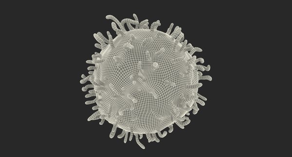 3D lymphocyte blood cell - TurboSquid 1346873