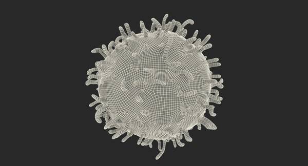 3D lymphocyte blood cell - TurboSquid 1346873