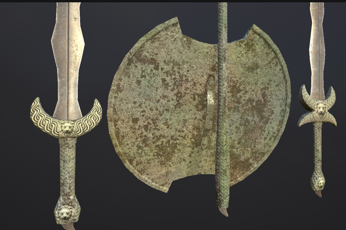 3D ancient melee weapons - TurboSquid 1346772