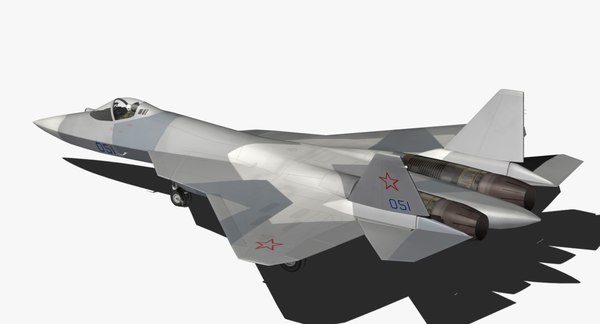 Sukhoi pak-fa 3D - TurboSquid 1346858