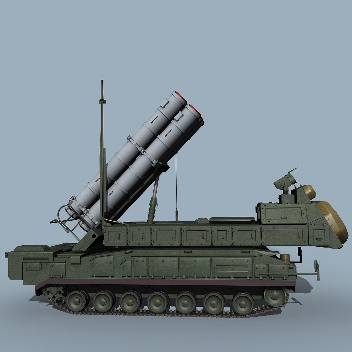 Battalion buk-m3 3D model - TurboSquid 1347148