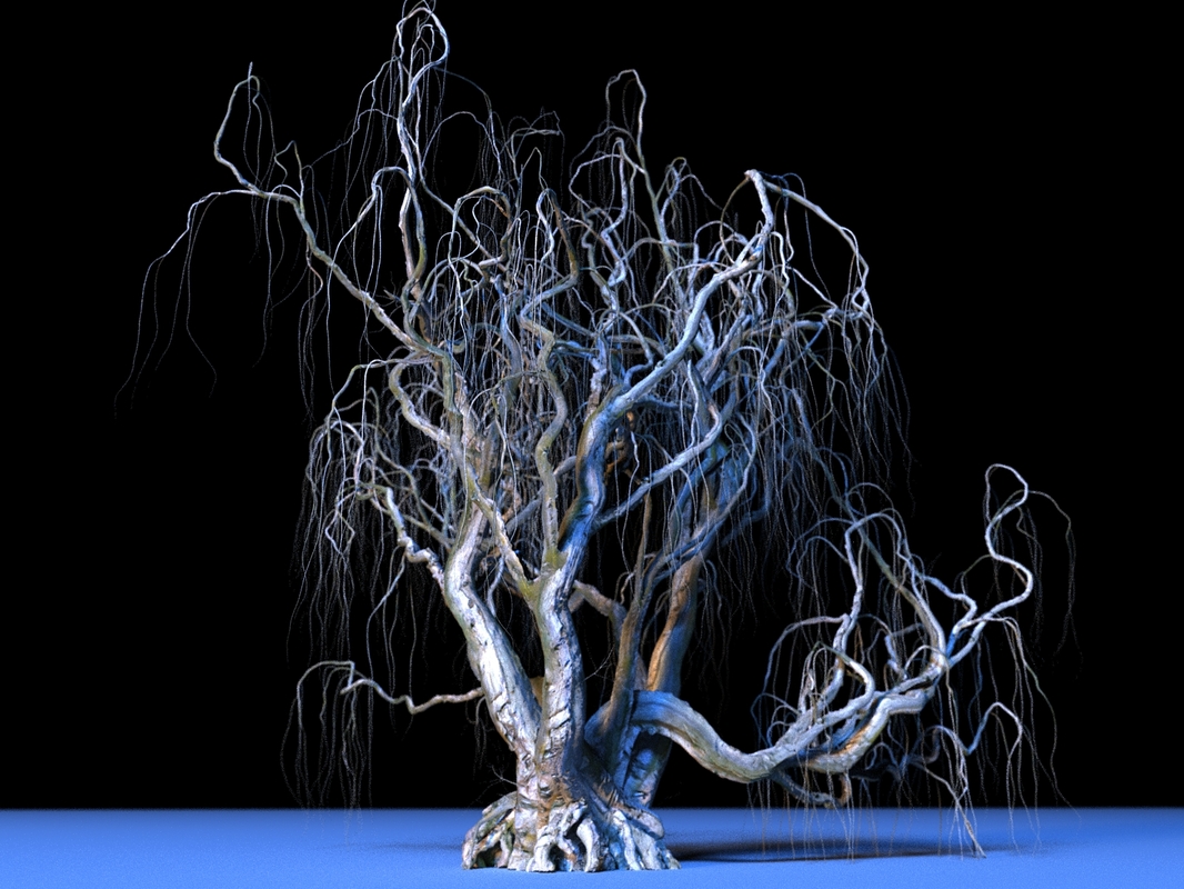 Spooky tree 3D - TurboSquid 1347177
