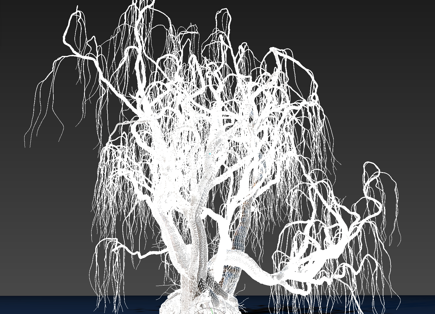 Spooky tree 3D - TurboSquid 1347177