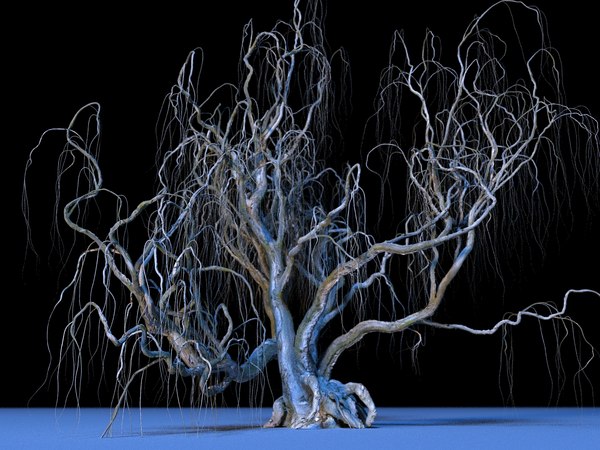 Spooky tree 3D - TurboSquid 1347177