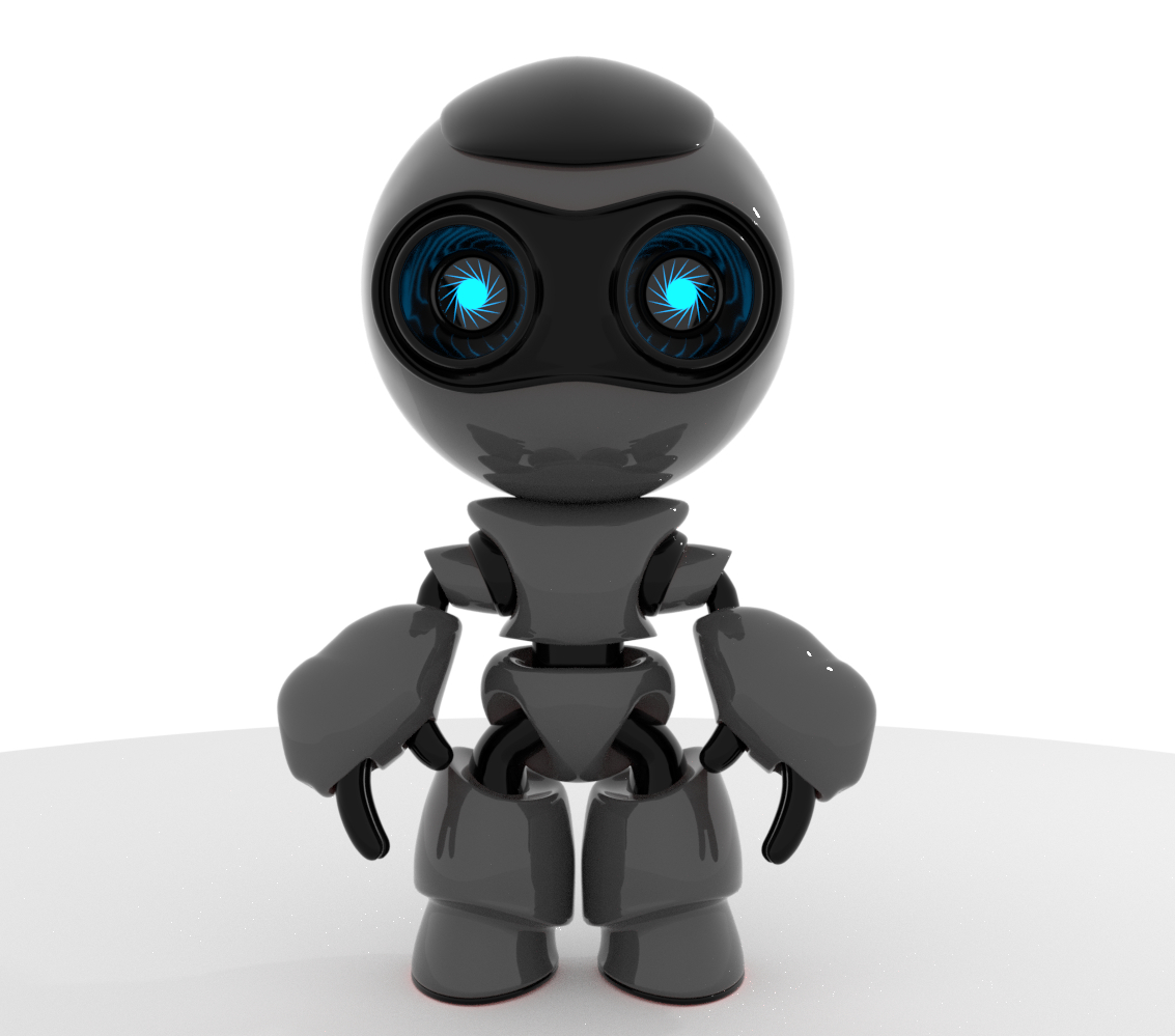 Small robot 3D model - TurboSquid 1347355