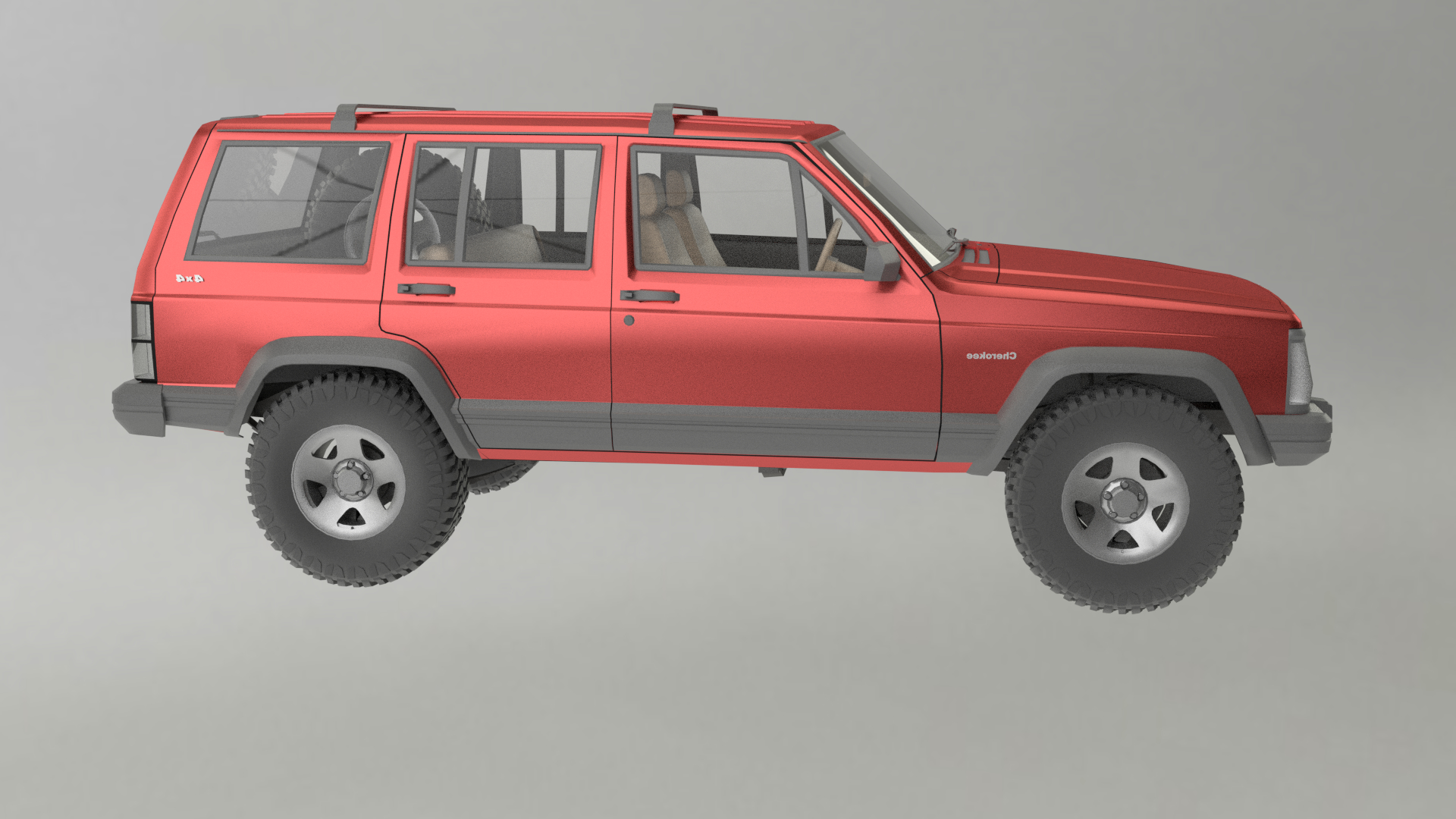 吉普切诺基XJ3D模型 - TurboSquid 1347395