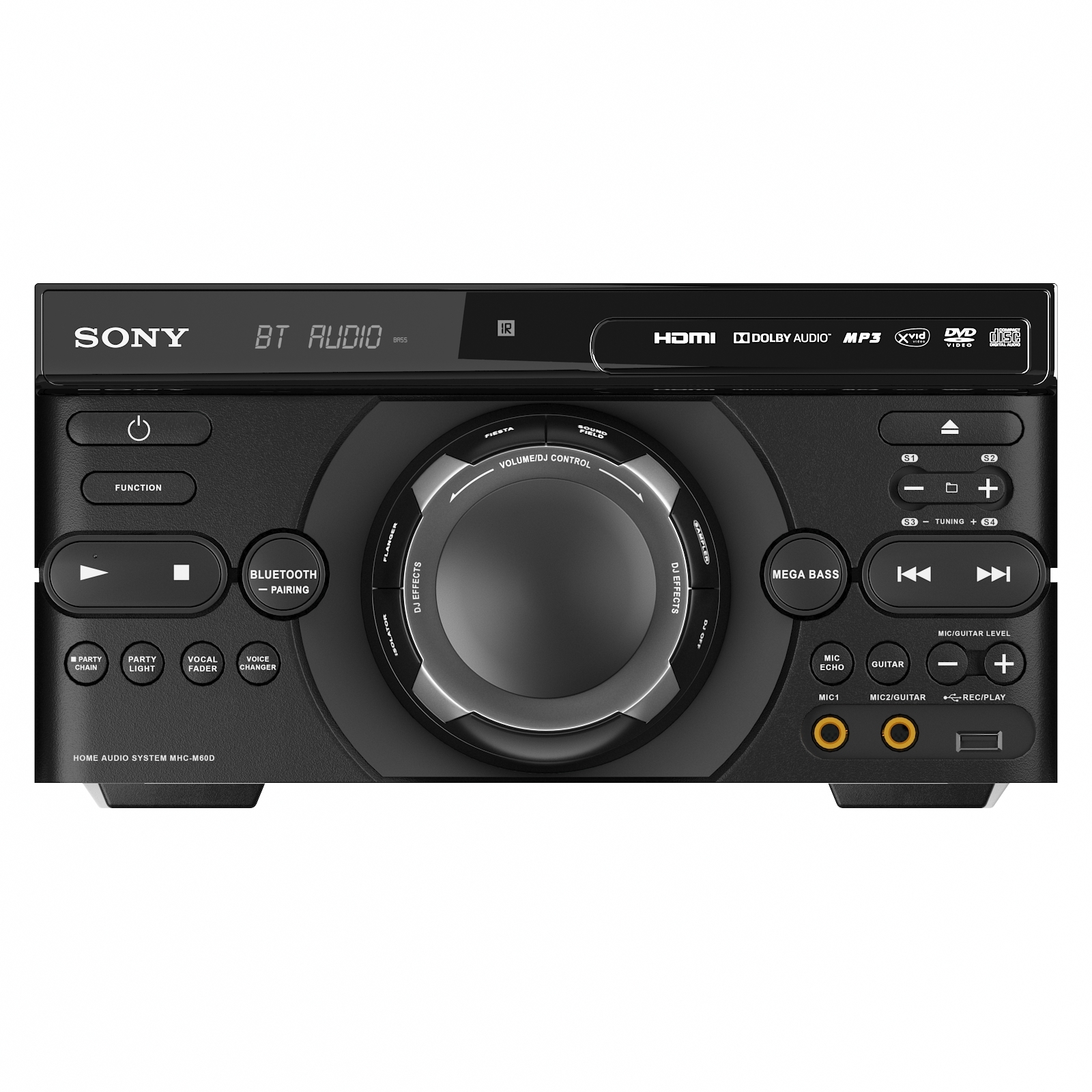 modelo 3d Sistema de audio Sony MHC-M60D - TurboSquid 1347410