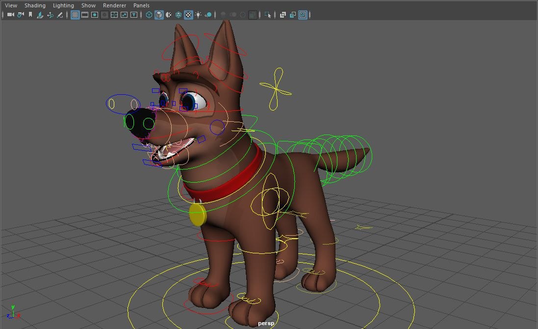 Cody dog rig 3D - TurboSquid 1347566