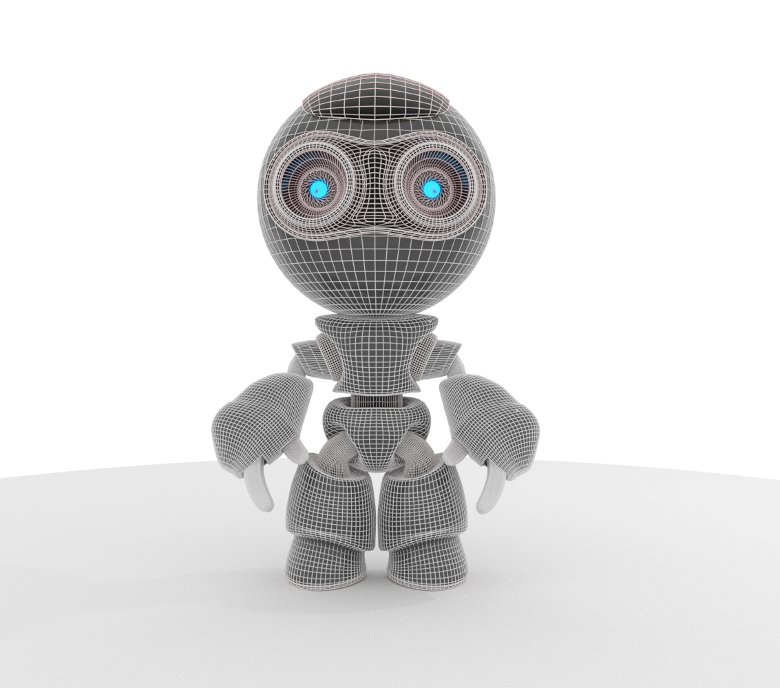 Small robot 3D model - TurboSquid 1347355