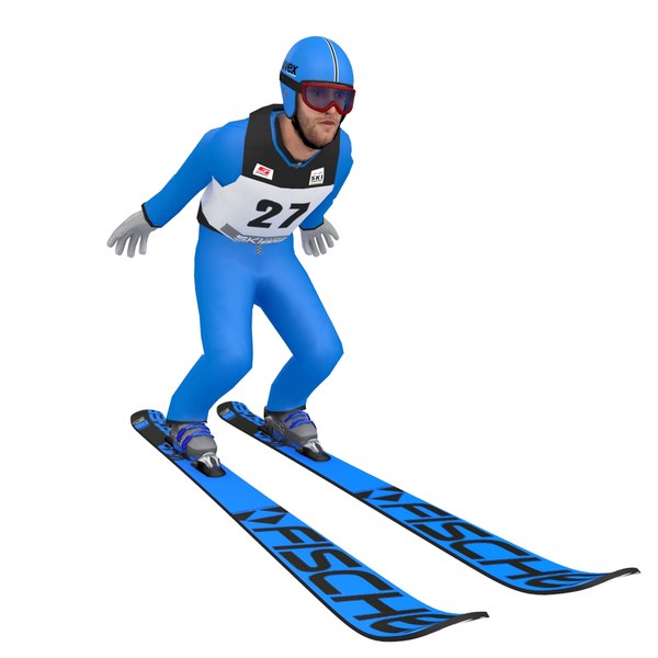 Ski jumping center 3D model - TurboSquid 1225147