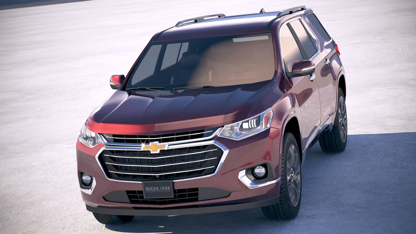 modelo 3d Chevrolet Traverse 2018 SUV - TurboSquid 1347710