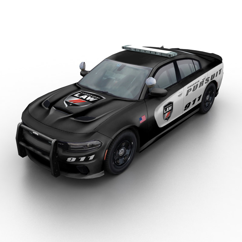 3d model 2015 dodge charger srt