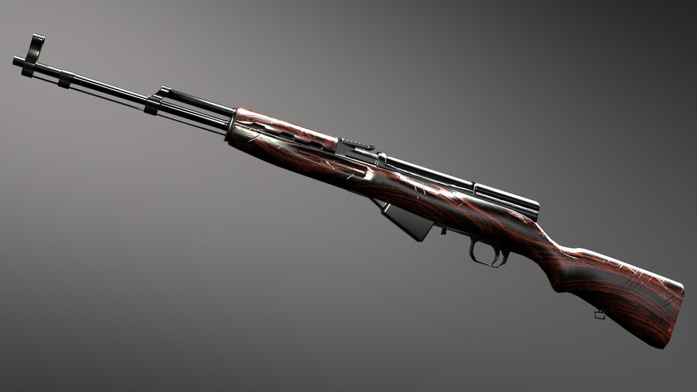 Sks rifles 3D model - TurboSquid 1347858