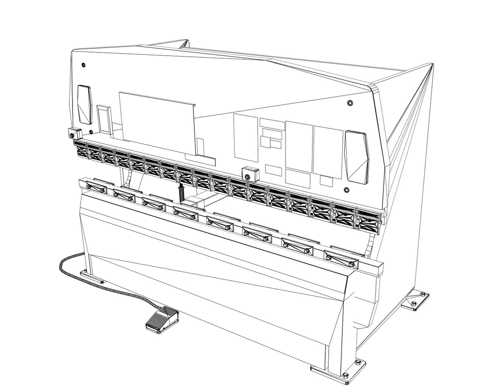 Bending machine 3D - TurboSquid 1348029