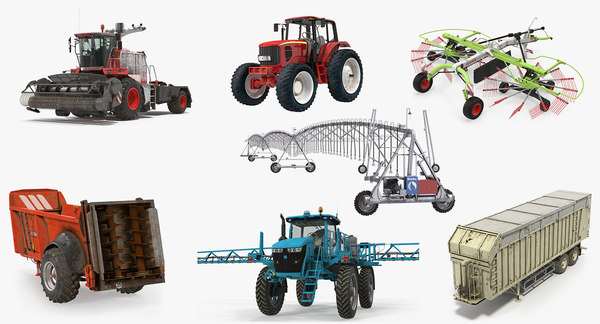 3D farm equipment model - TurboSquid 1348112