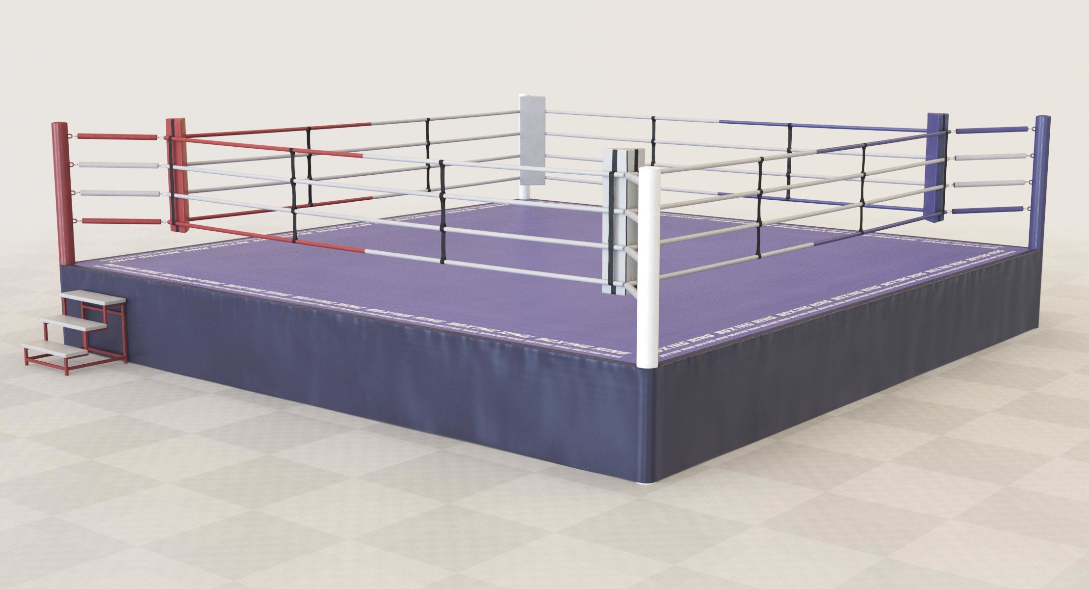 Boxing ring model - TurboSquid 1348241