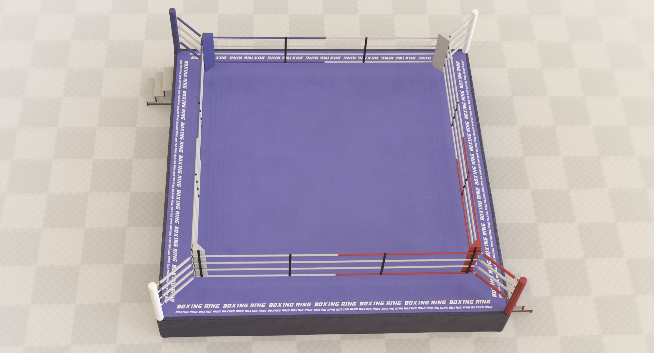 Boxing ring model - TurboSquid 1348241