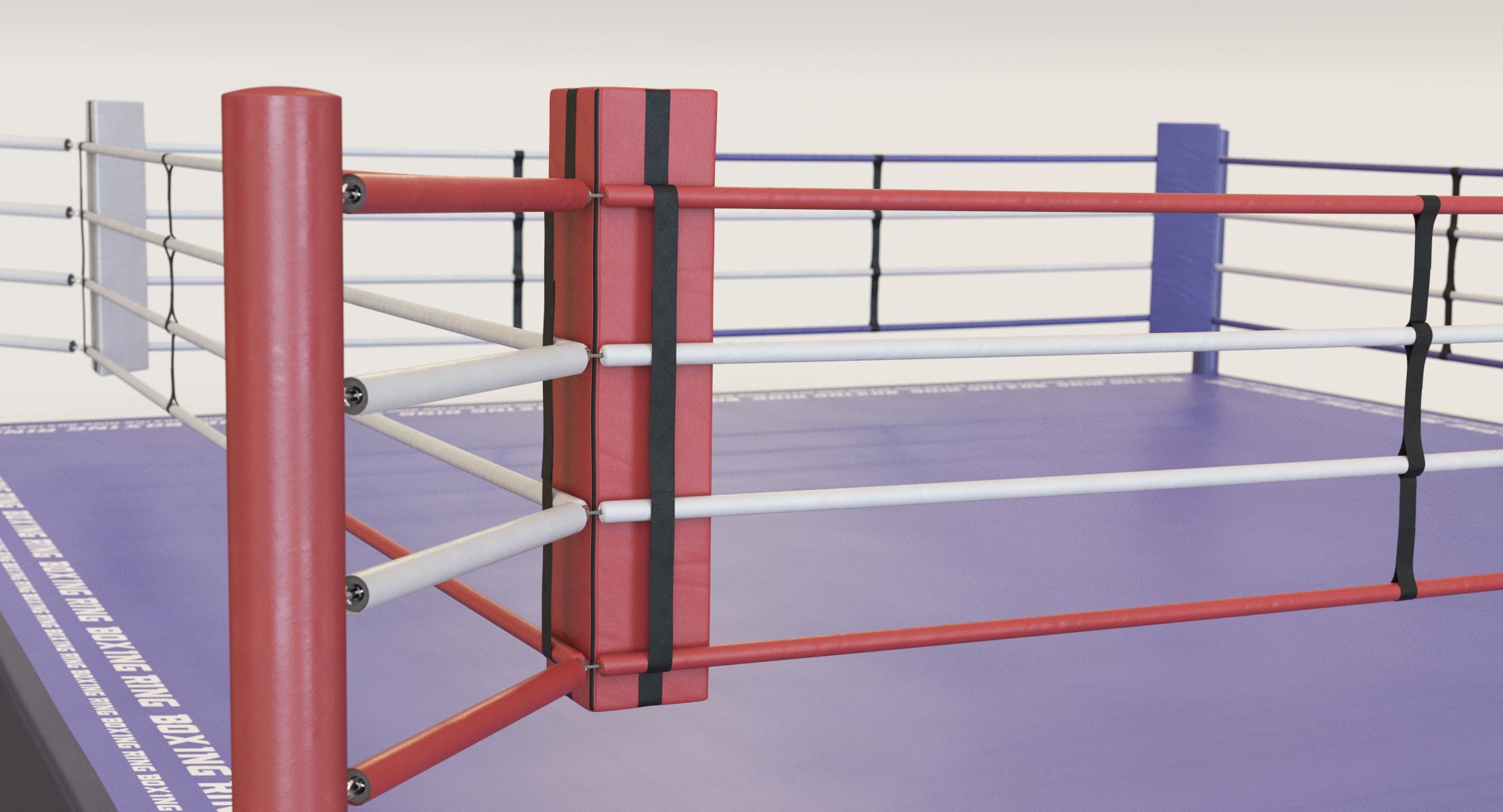 Boxing ring model - TurboSquid 1348241
