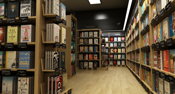 Book store model - TurboSquid 1348321