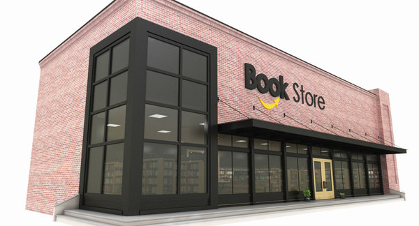 Book store model - TurboSquid 1348321