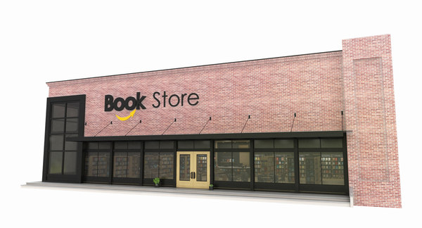 Book store model - TurboSquid 1348321