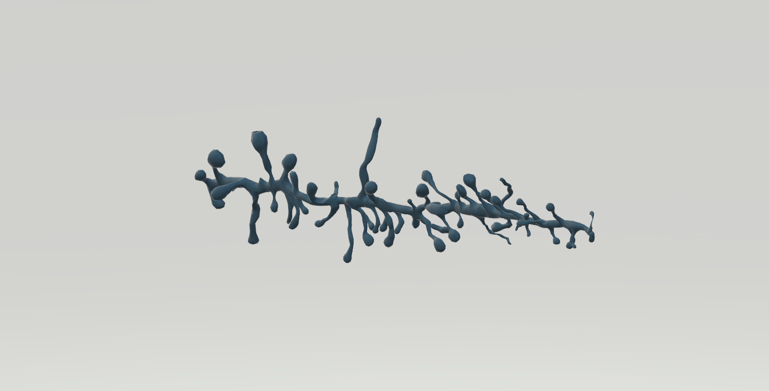 3D dendritic shaft model - TurboSquid 1348395