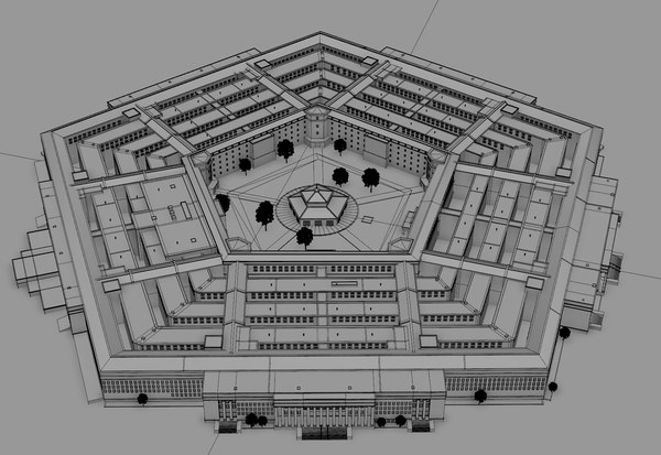 modèle 3D de Le Pentagone, USA - TurboSquid 1348411