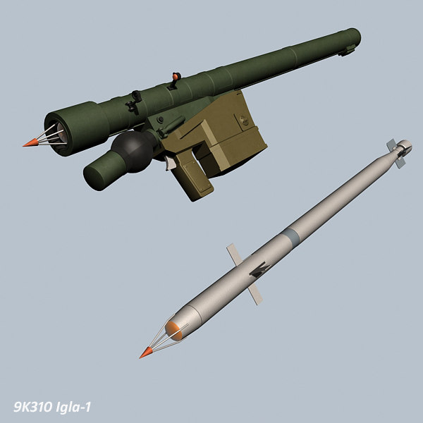 Russian manpads 3D model - TurboSquid 1348399