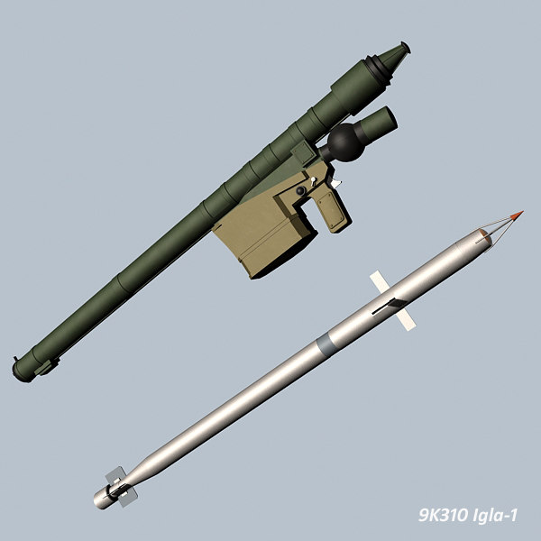 Russian manpads 3D model - TurboSquid 1348399