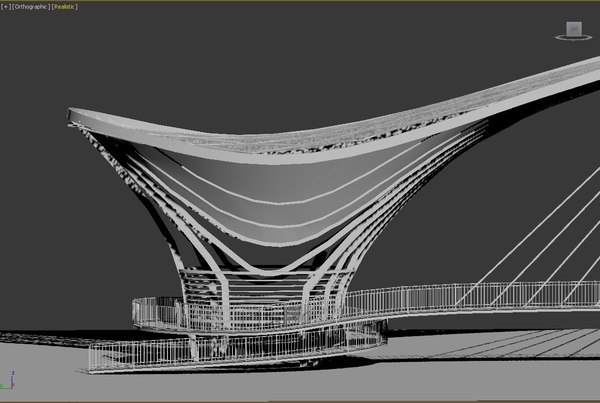 Bridge design 3D model - TurboSquid 1348513