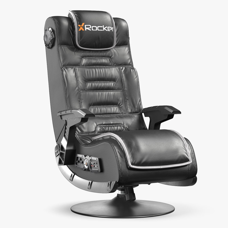 Gaming chair xrocker pro 3D model - TurboSquid 1348751