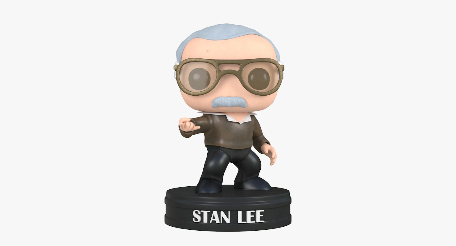 Free 3D stan lee - TurboSquid 1348558