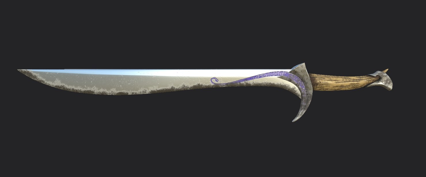 Orcrist sword 3D model - TurboSquid 1348545