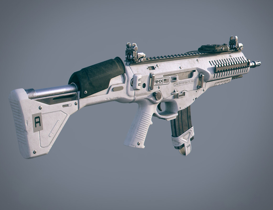 Amx assault rifle ammo 3D model - TurboSquid 1348587