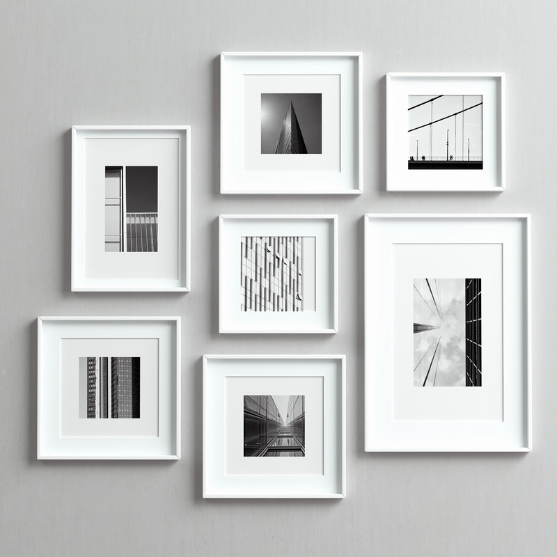 3D picture frames model - TurboSquid 1348716