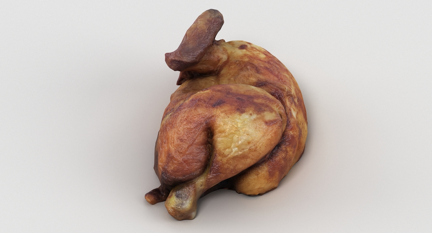 3D grilled chicken - TurboSquid 1348880