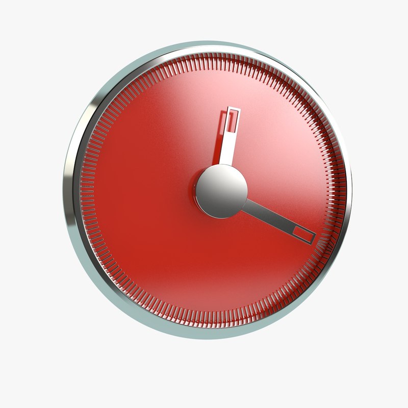 Clock magnet 3D model - TurboSquid 1349092