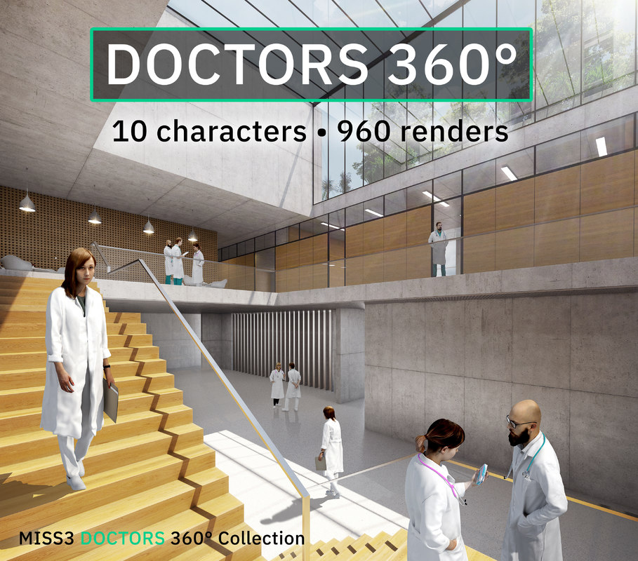 Texture PNG doctor hospital realistic