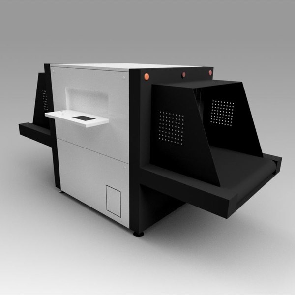 Scanner de Raios X para Bagagem Modelo 3D - TurboSquid 1349025