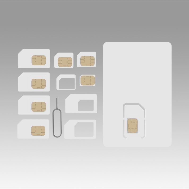 3D sim card - TurboSquid 1349029