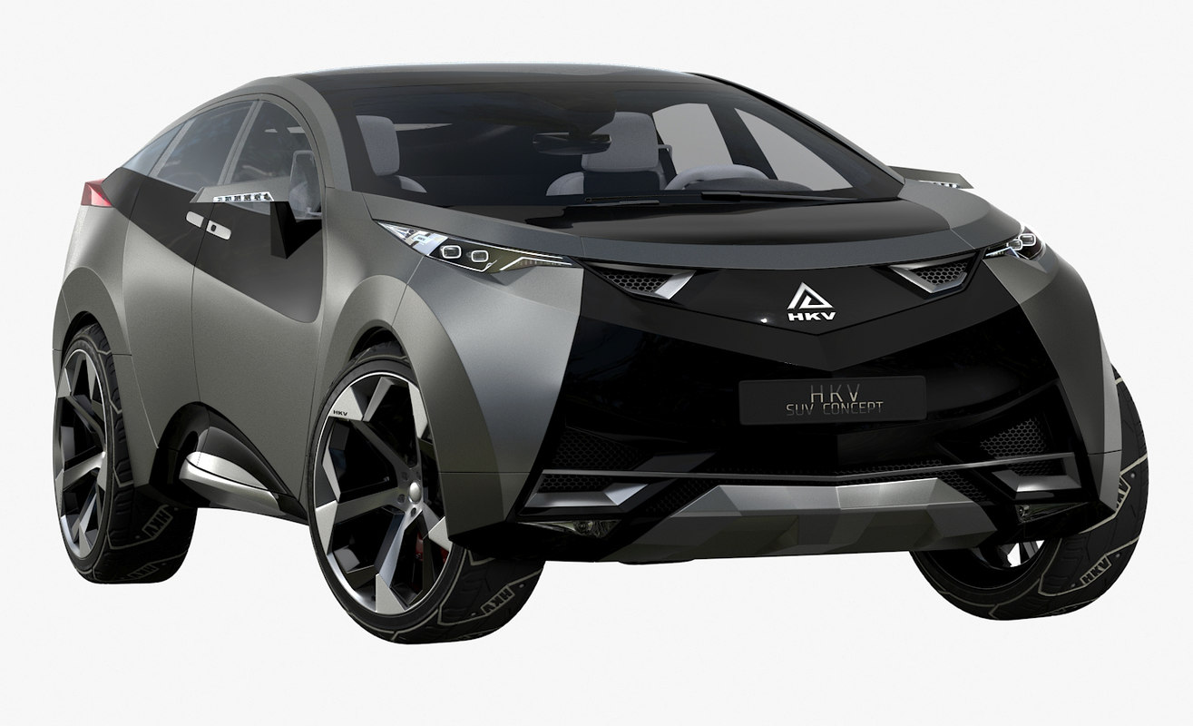 3D futuristic suv - TurboSquid 1349038