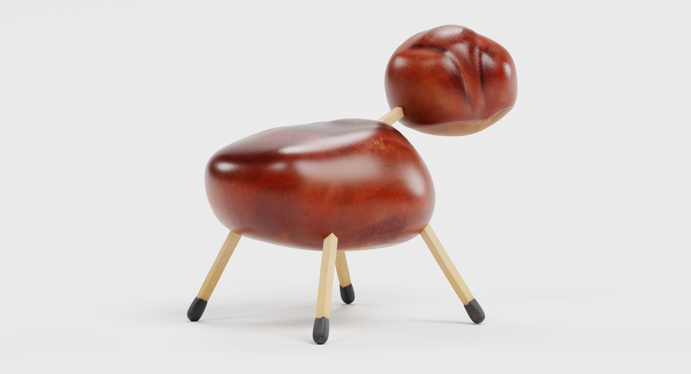 Chestnut animal 1 3D model - TurboSquid 1349082