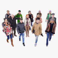 3d human rigging ready