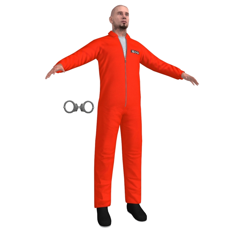 Pack prison guard 3D model - TurboSquid 1349214